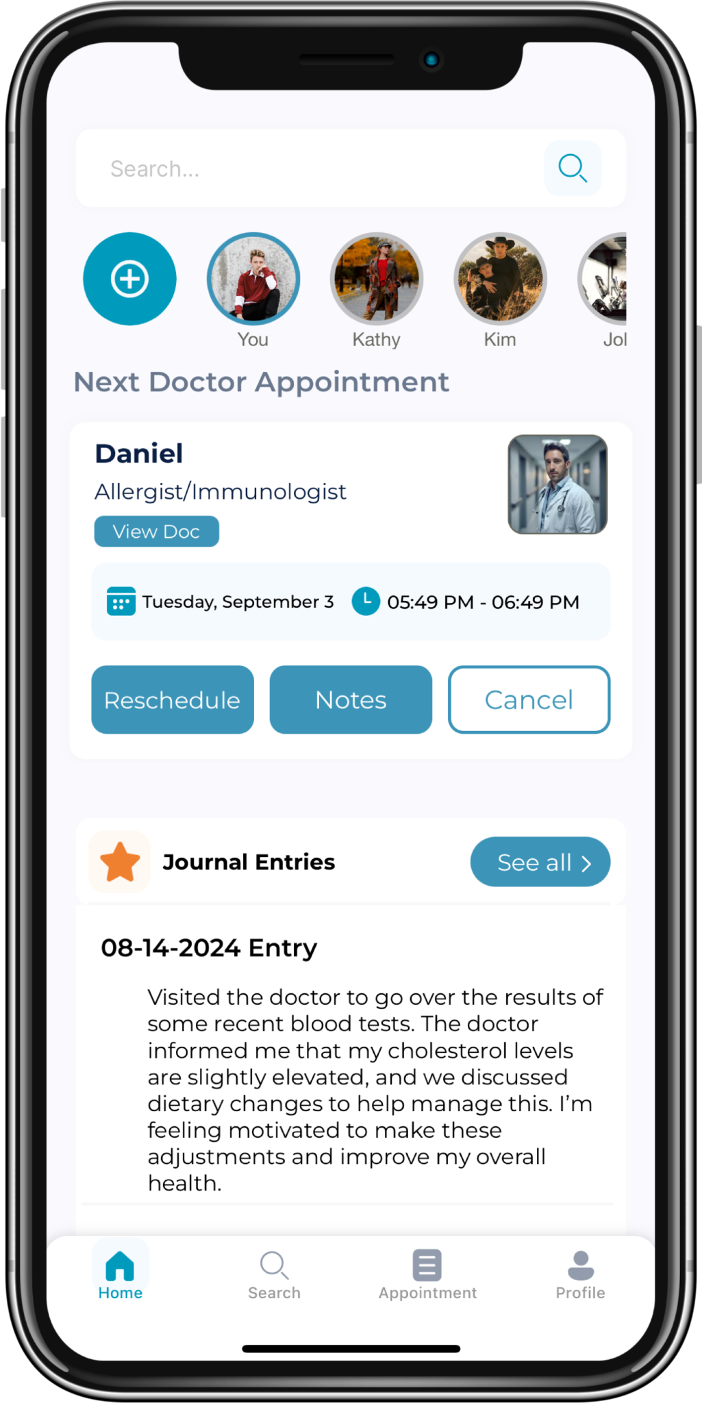 My Journal Med - Your Personal Health Journal App